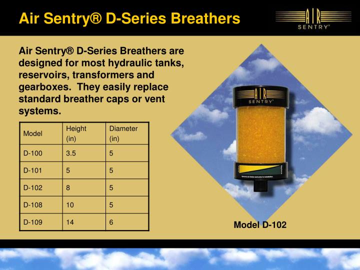 PPT - Contamination Control Breathers for Enclosed Fluid Systems ...
