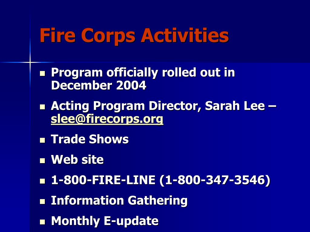 PPT - National Volunteer Fire Council PowerPoint Presentation, free ...