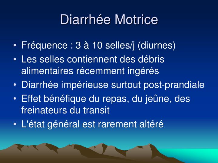 PPT - Diarrhées aiguës de l’adulte en France PowerPoint Presentation ...