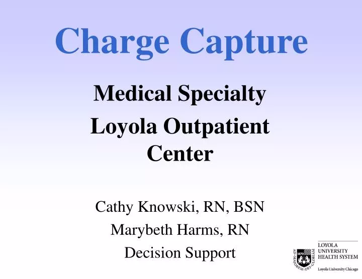 PPT - Charge Capture PowerPoint Presentation, free download - ID:960752