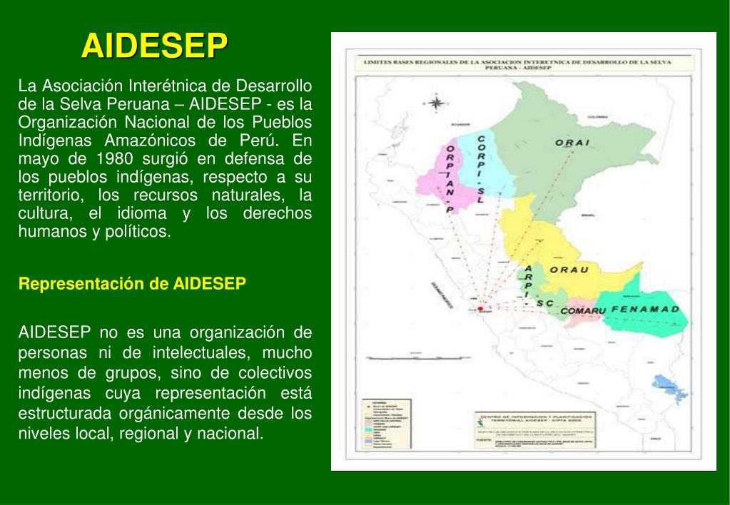 PPT - ASOCIAC IÓ N INTER É TNICA DE DESARROLLO DE LA SELVA PERUANA ...