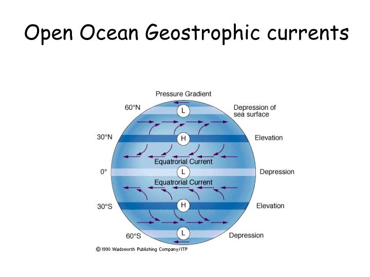 PPT - Ocean Circulation II Ekman transport & Geostrophic currents ...