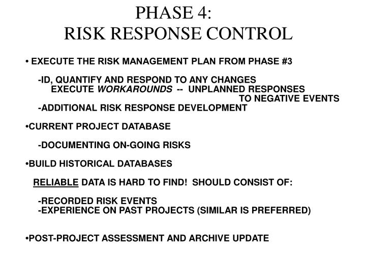 PPT - Project Risk Management PowerPoint Presentation - ID:965729