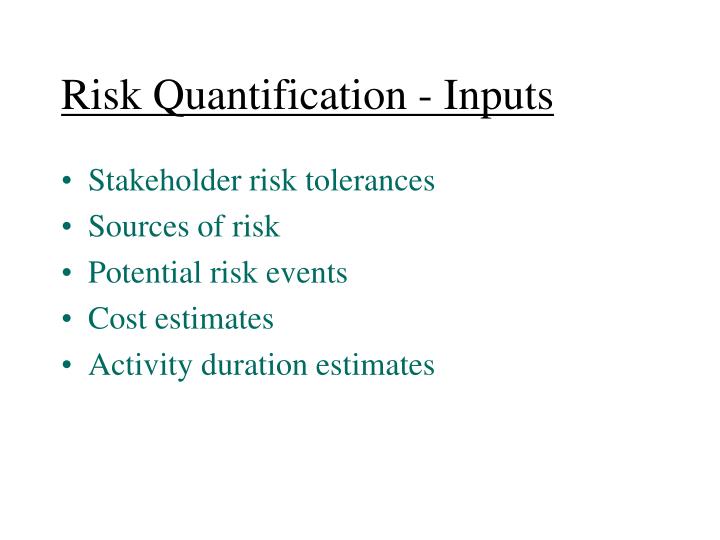 PPT - Project Risk Management PowerPoint Presentation - ID:965729