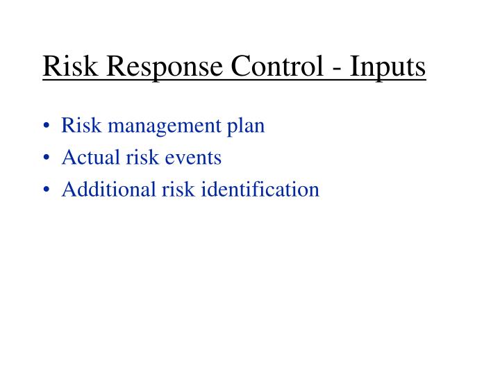 PPT - Project Risk Management PowerPoint Presentation - ID:965729