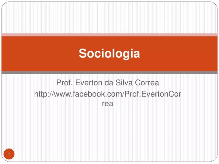 PPT - Sociologia PowerPoint Presentation, free download - ID:965732