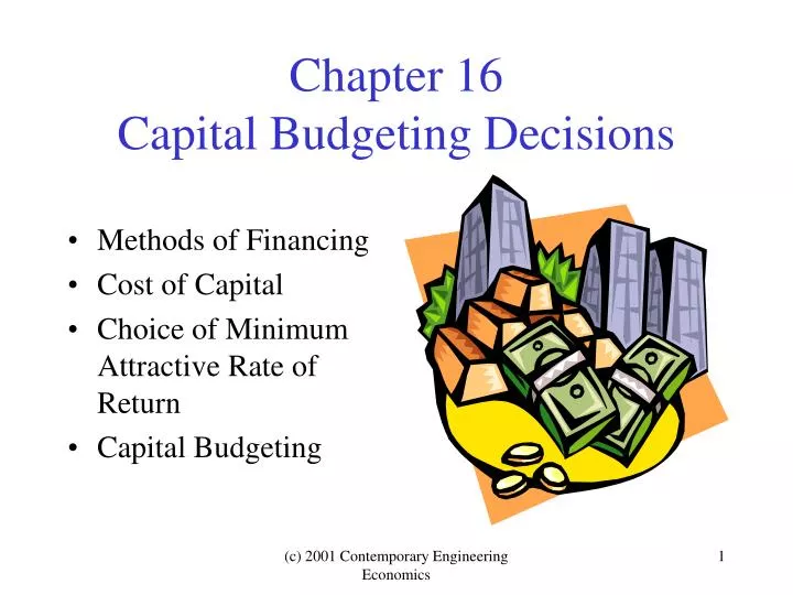 PPT - Chapter 16 Capital Budgeting Decisions PowerPoint Presentation ...