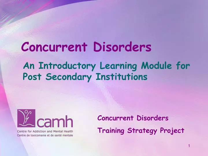 PPT - Concurrent Disorders PowerPoint Presentation, free download - ID:967723