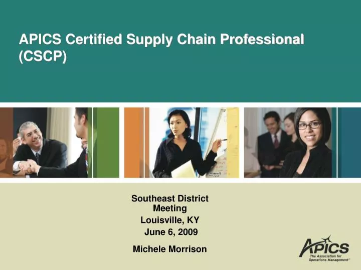 PPT - APICS Certified Supply Chain Professional (CSCP) PowerPoint ...