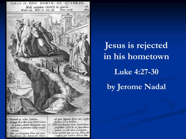 PPT - Luke 4:14-30 The Inaugural Sermon PowerPoint Presentation - ID:968409