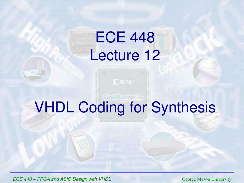 Ppt Synthesizable Vhdl Coding Rules And Operations Powerpoint Presentation Id968954