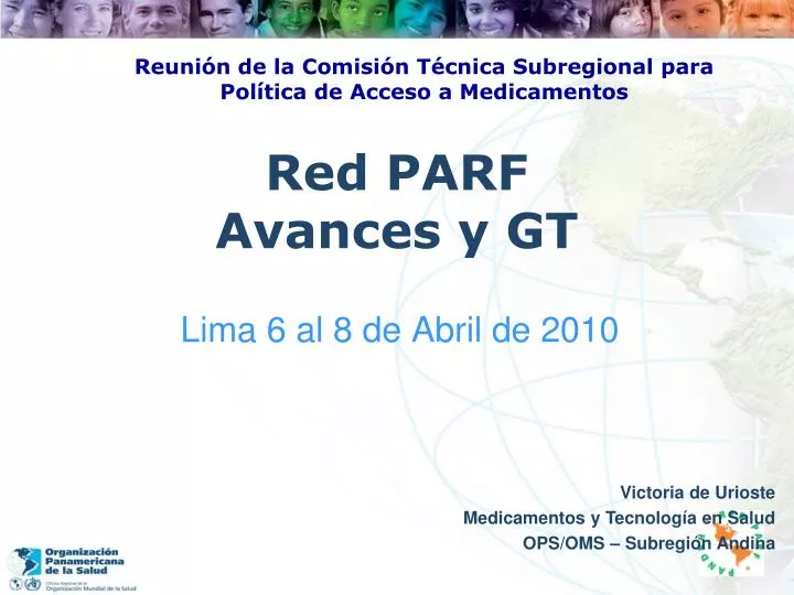 PPT - Red PARF Avances y GT PowerPoint Presentation, free download - ID ...