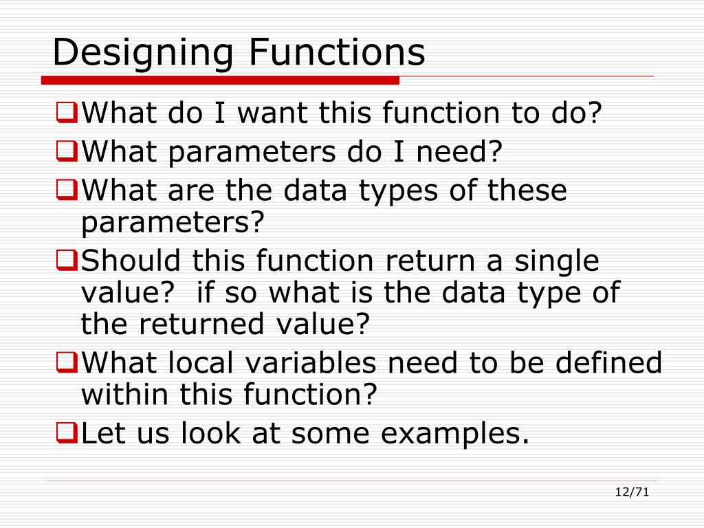 PPT - Functions I PowerPoint Presentation, free download - ID:969951