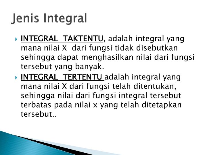 PPT - TATAP MUKA KE 11, 12,13, : Integral PowerPoint Presentation - ID ...