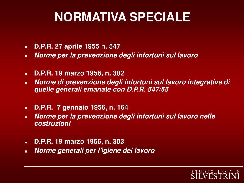 Ppt Seminario In Materia Di Igiene E Sicurezza Sul Lavoro Powerpoint