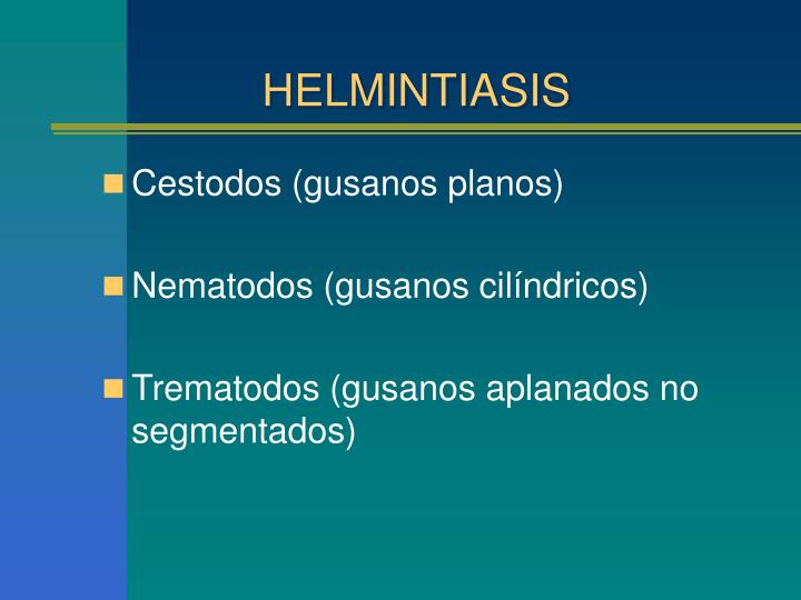 PPT - HELMINTIASIS PowerPoint Presentation - ID:971399