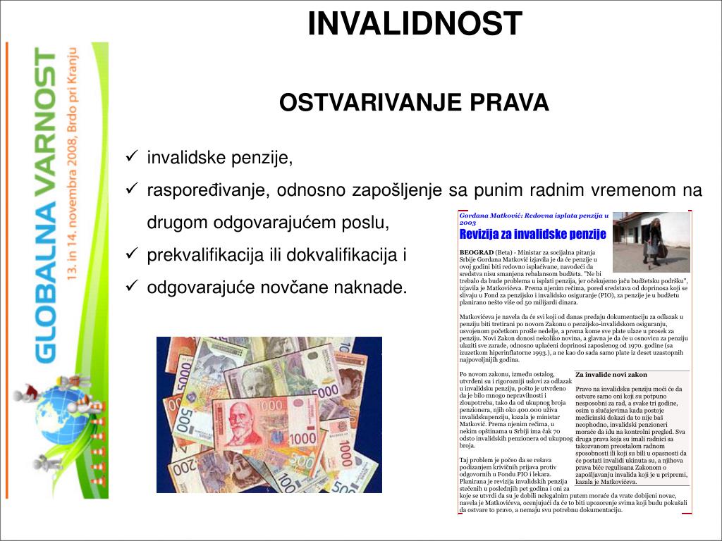 PPT - PROFESIONALNA REHABILITACIJA I ZAPOŠLJAVANJE INVALIDA U SRBIJI ...