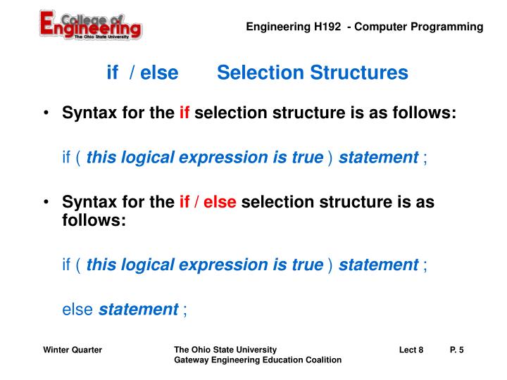 PPT - Control Statements PowerPoint Presentation - ID:972383