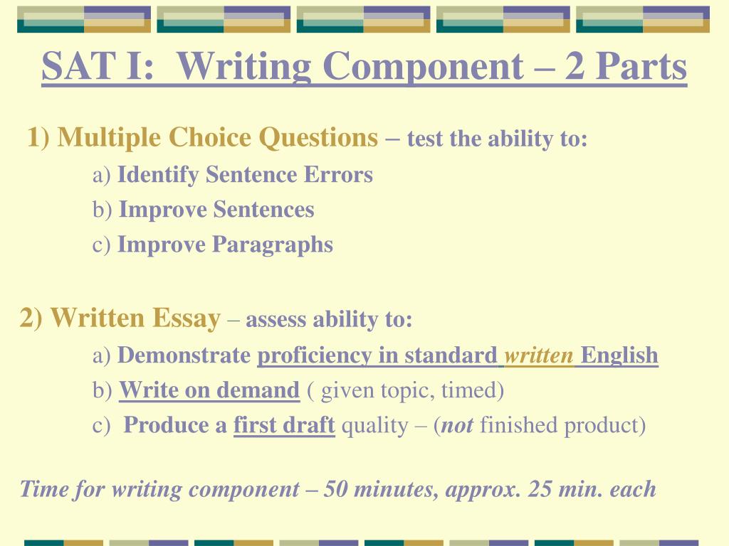 PPT - The SAT: What’s in a Name? PowerPoint Presentation, free download ...