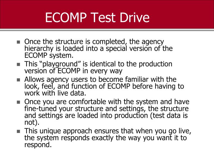 PPT - Employees’ Compensation Operations and Management Portal (ECOMP ...