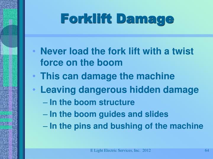 PPT - Fork Lift Safety PowerPoint Presentation - ID:973416