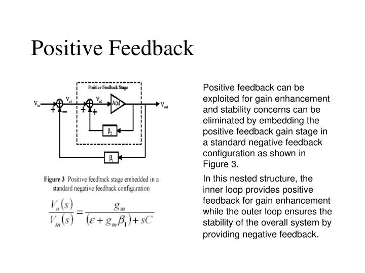 PPT - EXAMPLE OF POSITIVE FEEDBACK PowerPoint Presentation - ID:974491