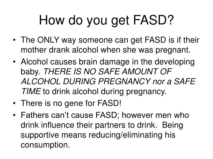 PPT - Fetal Alcohol Spectrum Disorder (FASD) PowerPoint Presentation ...