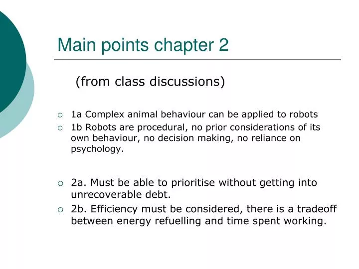 PPT - Main points chapter 2 PowerPoint Presentation, free download - ID ...