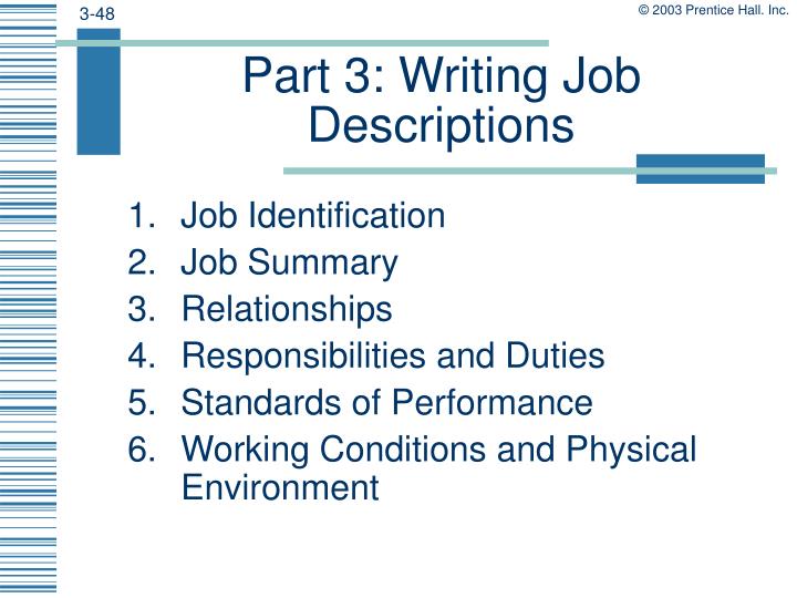PPT - Job Analysis PowerPoint Presentation - ID:975507
