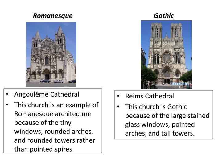 PPT - Romanesque vs. Gothic Architecture PowerPoint Presentation - ID ...