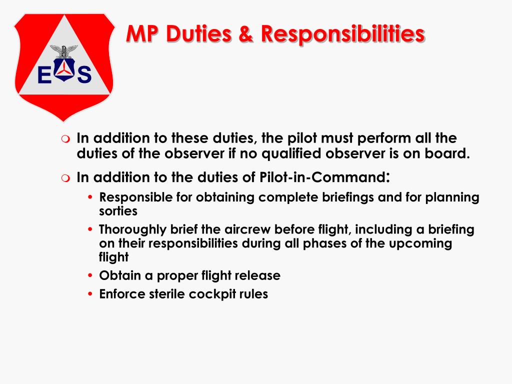 PPT - CAP Mission Aircrew Maj Paul Mondoux Director of Safety NH Wing ...