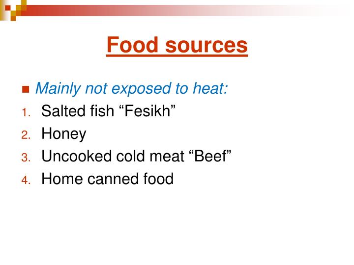 PPT - Botulism PowerPoint Presentation - ID:976650