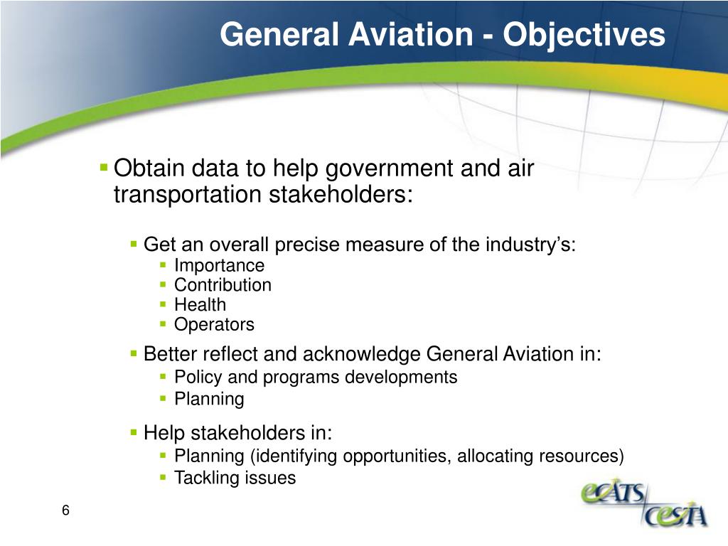 PPT - General Aviation Economic Footprint – Measurement PowerPoint ...