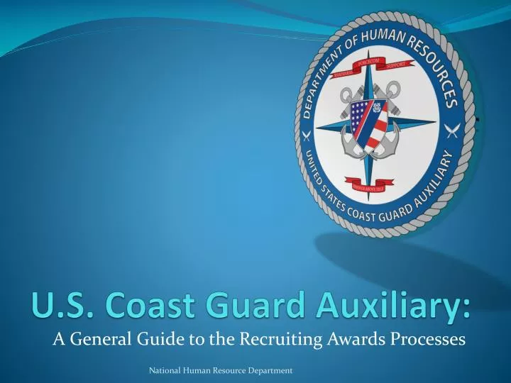 PPT - U.S. Coast Guard Auxiliary: PowerPoint Presentation, free ...