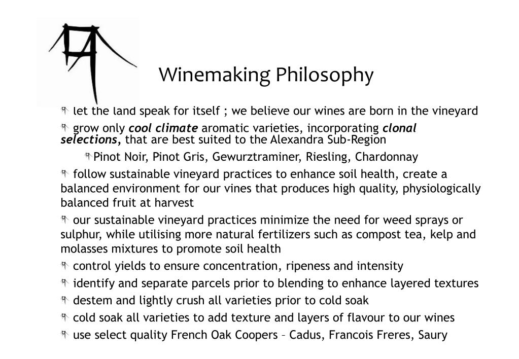 PPT - Shaky Bridge Wines Ltd ~ Alexandra ~ Central Otago ~ New Zealand ...