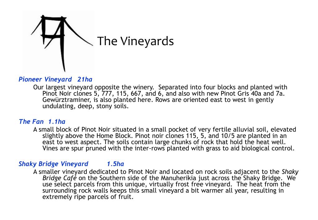 PPT - Shaky Bridge Wines Ltd ~ Alexandra ~ Central Otago ~ New Zealand ...