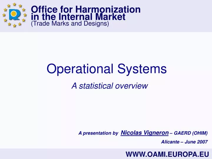 PPT - Operational Systems PowerPoint Presentation, free download - ID ...