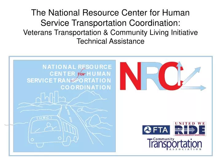 PPT - The National Resource Center for Human Service Transportation ...