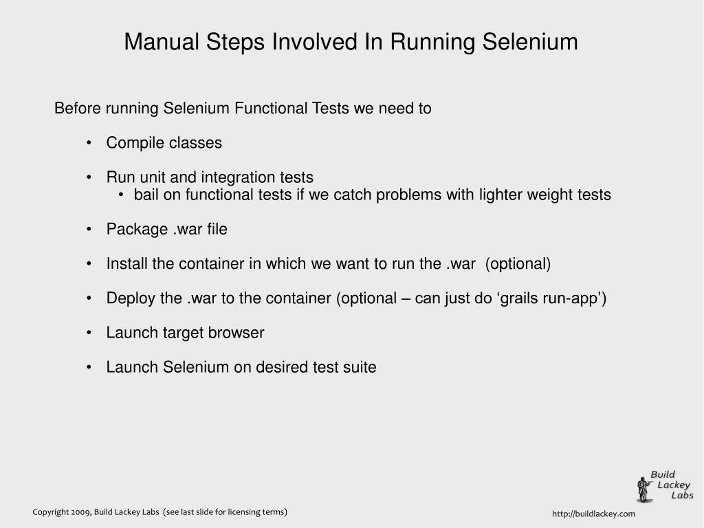Ppt Selenium Browser Based Automated Testing For Grails Apps Powerpoint Presentation Id9788