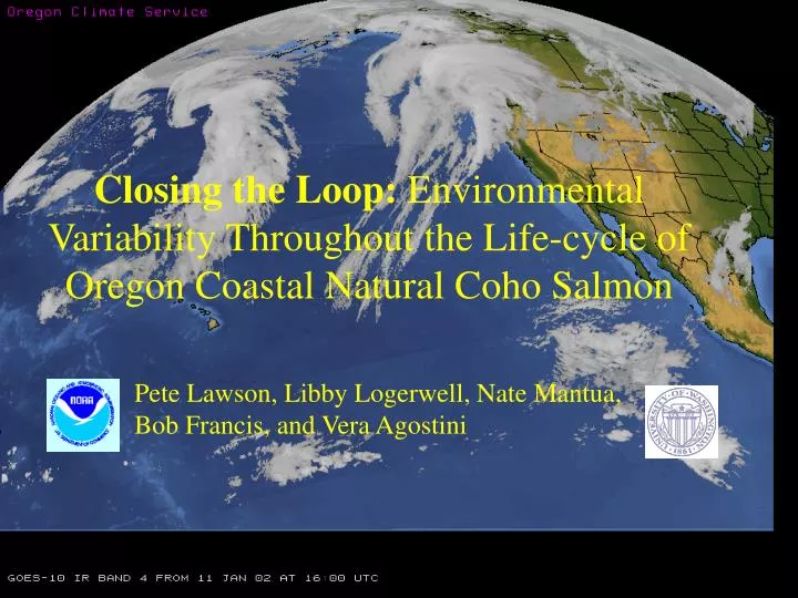 PPT - Closing the Loop: Environmental Variability Throughout the Life ...