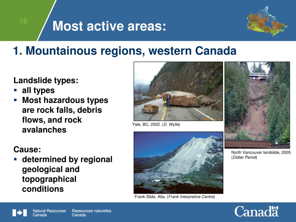 PPT - THE LAND IS MOVING! LANDSLIDES IN CANADA PowerPoint Presentation ...