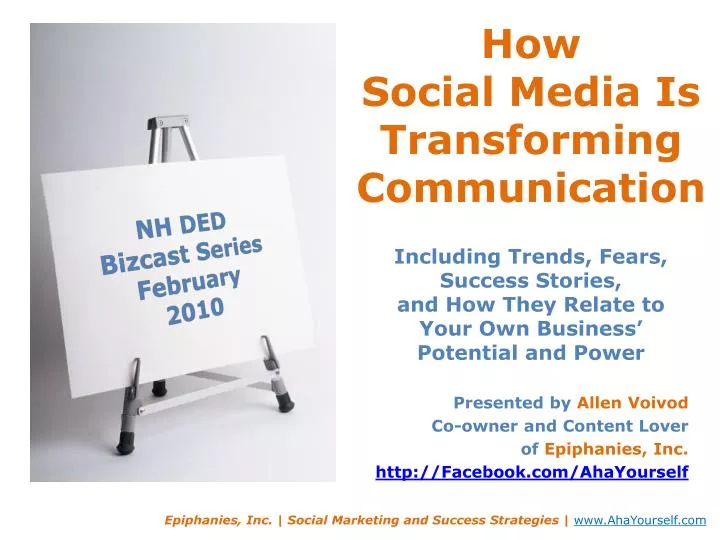 PPT - Presented by Allen Voivod Co-owner and Content Lover of ...