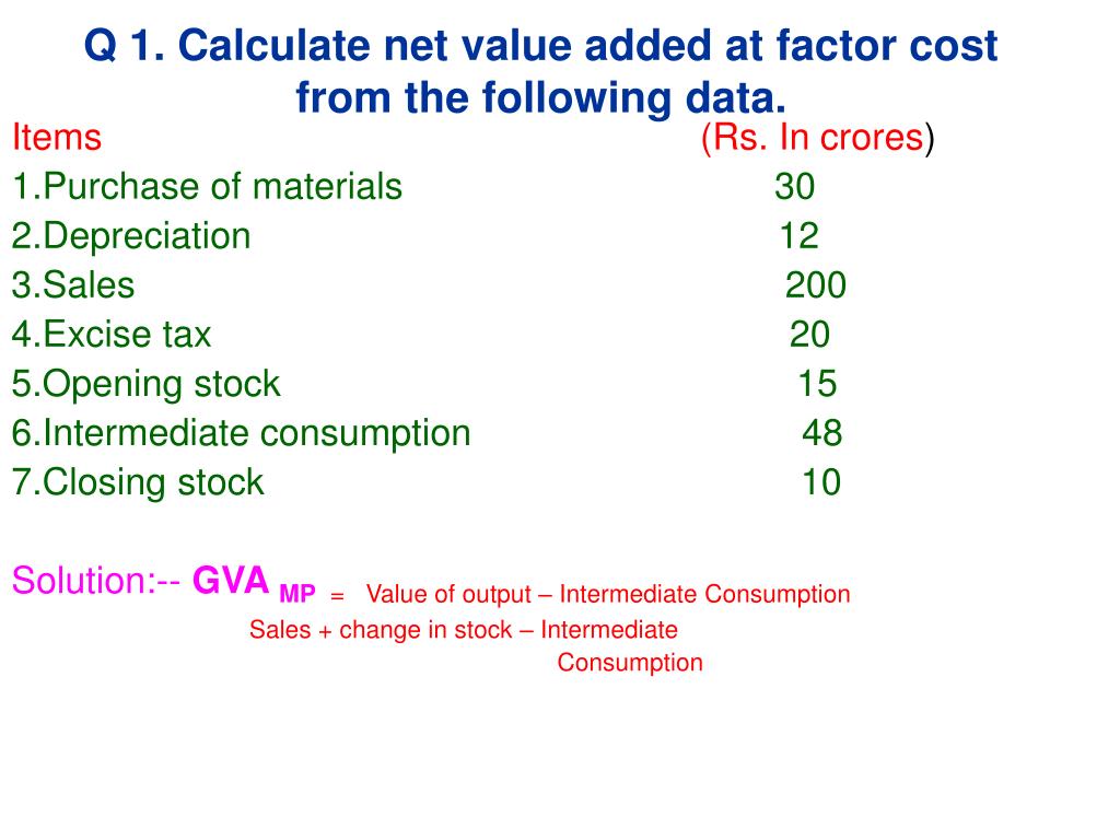 PPT - NATIONAL INCOME ACCOUNTING PowerPoint Presentation, free download - ID:981939