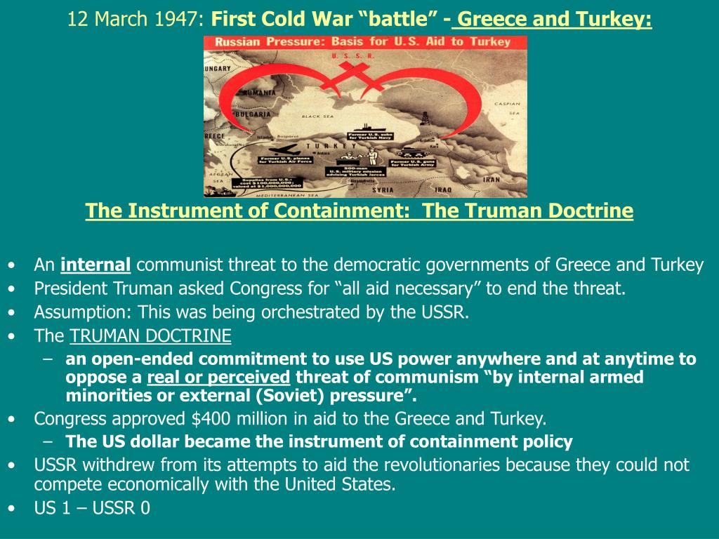 PPT - The Truman Presidency (#5 on the all-time list) Cold War ...