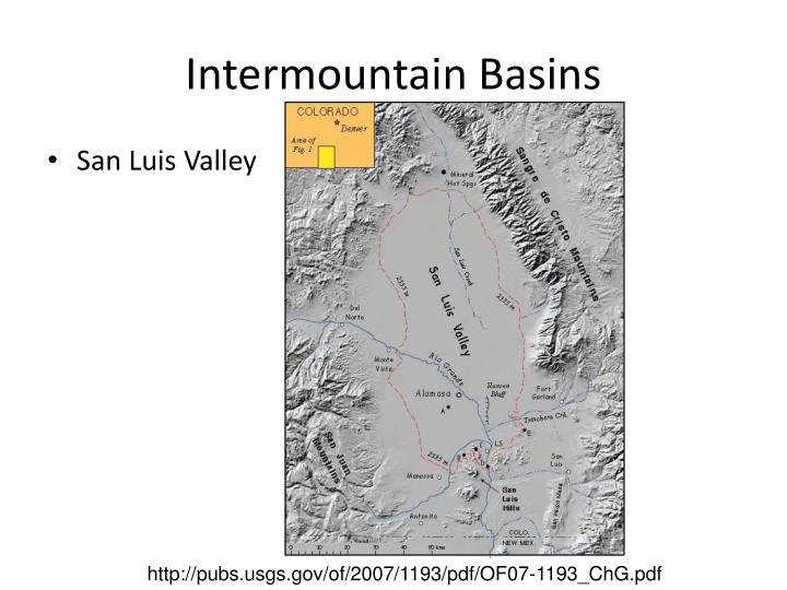 PPT - Fluvial landforms: piedmont zone REVIEW PowerPoint Presentation ...