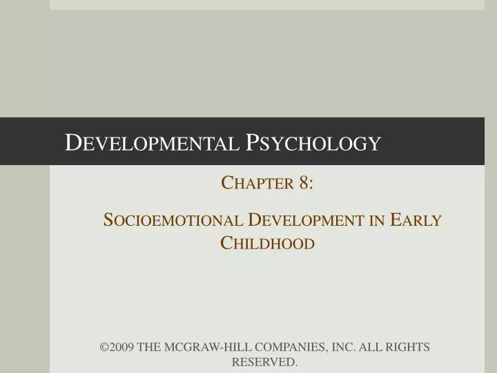 PPT - Developmental Psychology PowerPoint Presentation, free download ...