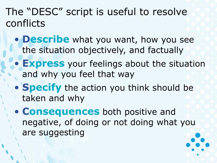 PPT - Managing Change, Resistance and Conflict PowerPoint Presentation ...