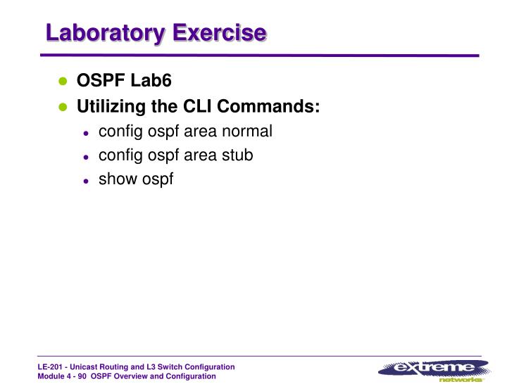 PPT - Module 4 OSPF Overview and Configuration PowerPoint Presentation ...