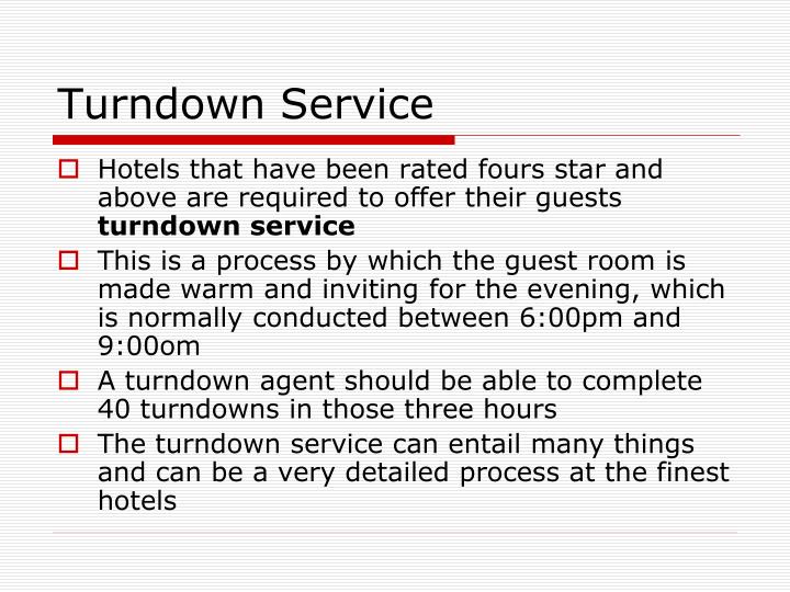 PPT - HOTEL HOUSEKEEPING PowerPoint Presentation - ID:985521