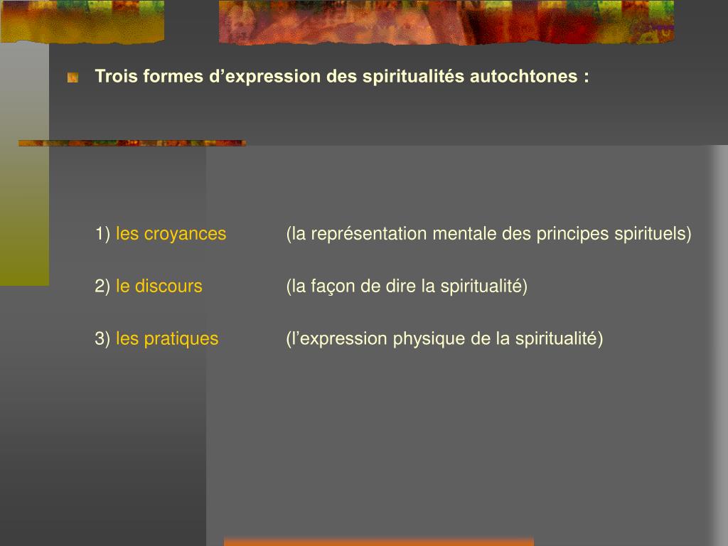 PPT - Les spiritualités autochtones PowerPoint Presentation, free ...